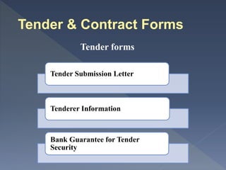 TENDER DOCUMENT | PPTX