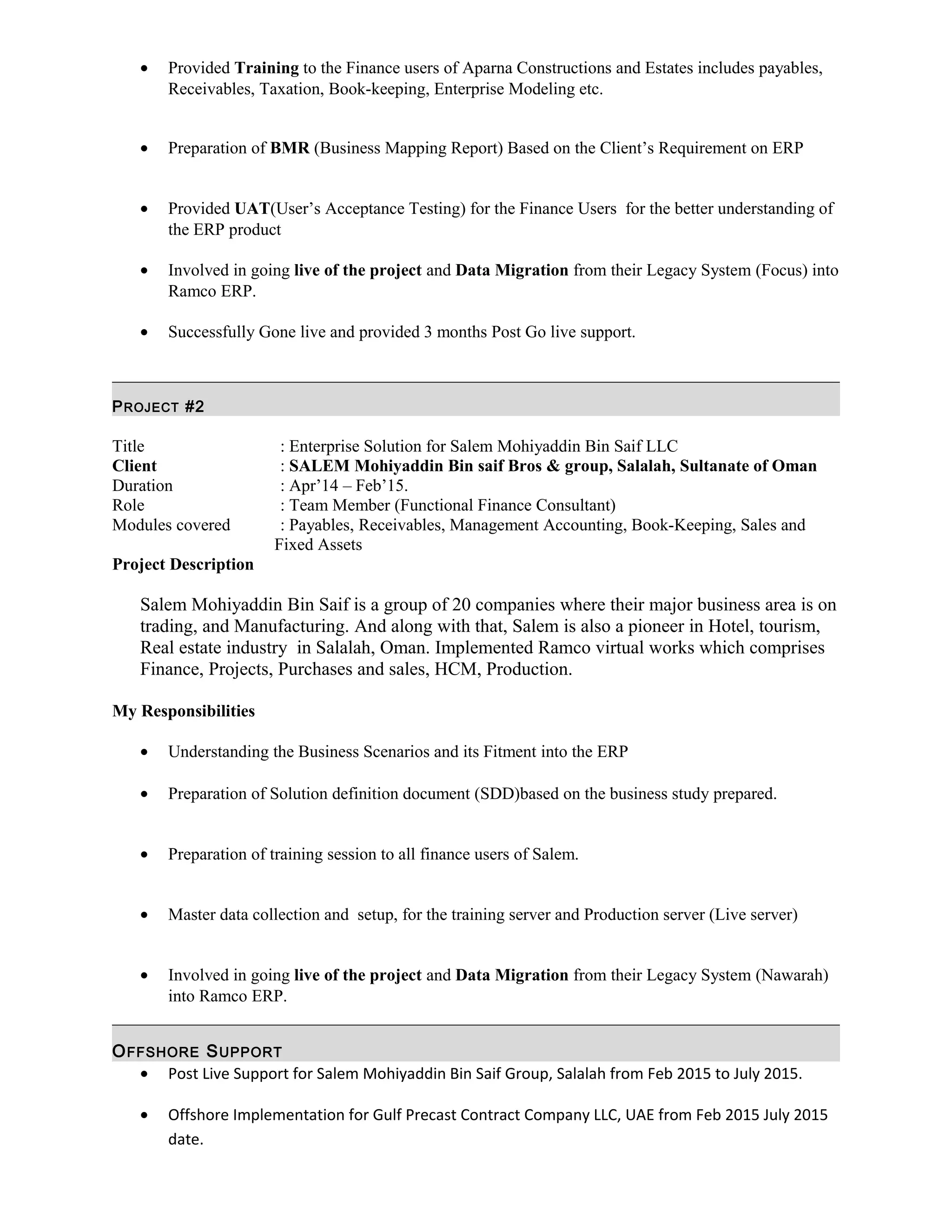 Seshadri Resume | DOC