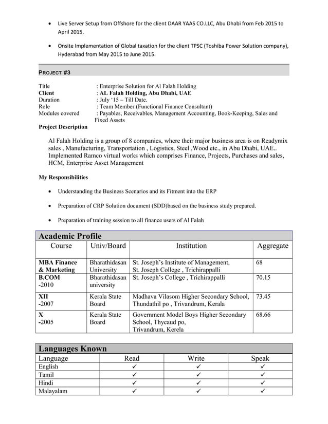Seshadri Resume | DOC