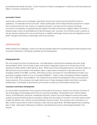 Toyota | DOCX | Automotive Industry | Industries
