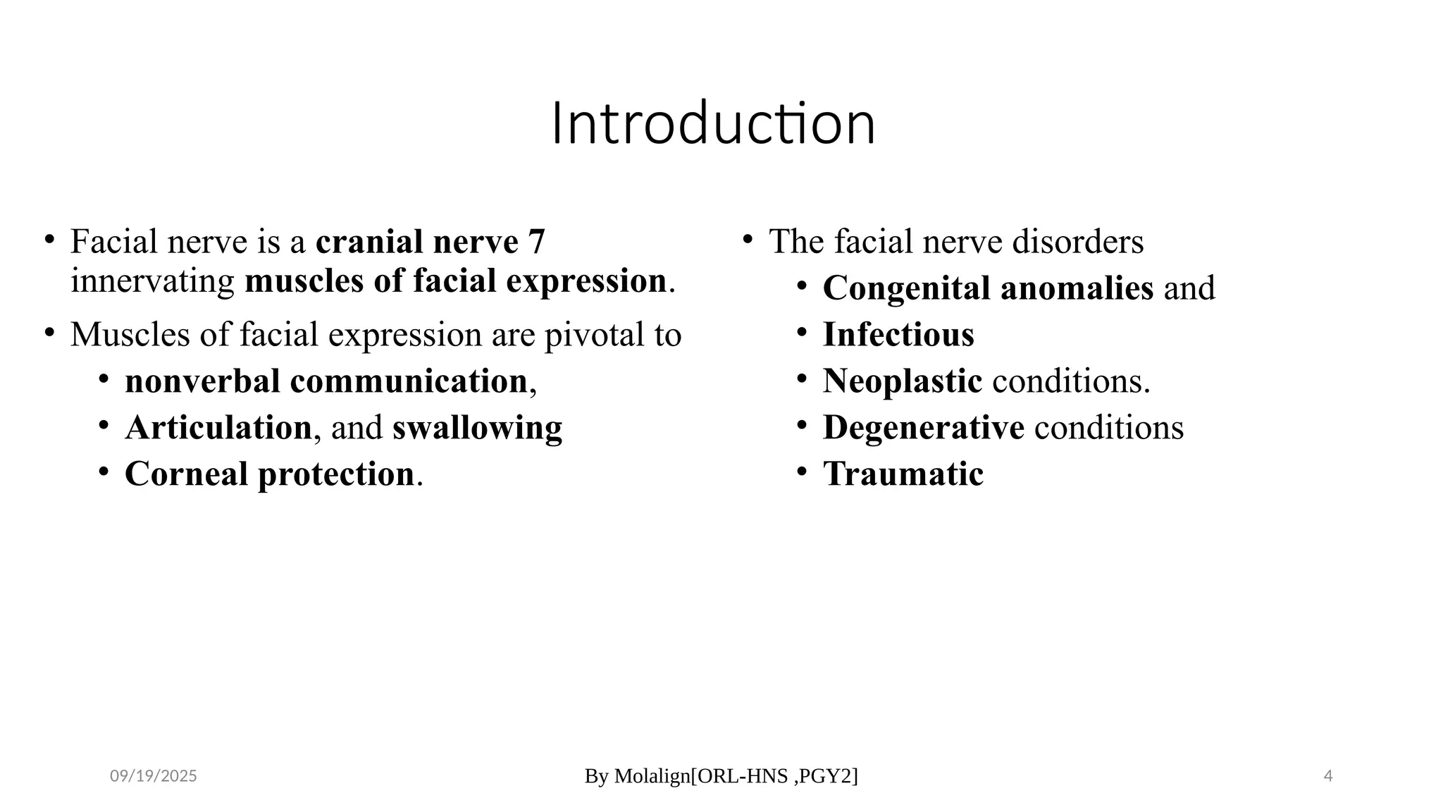 6 facial nerve Clinical anatomy, and diseases.pptx