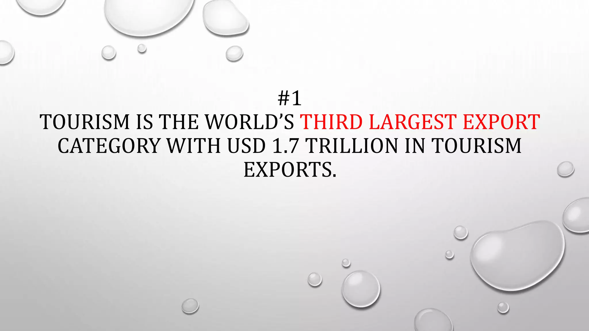 6 Facts about Global Tourism | PPT