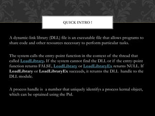 DLL Injection | PPTX