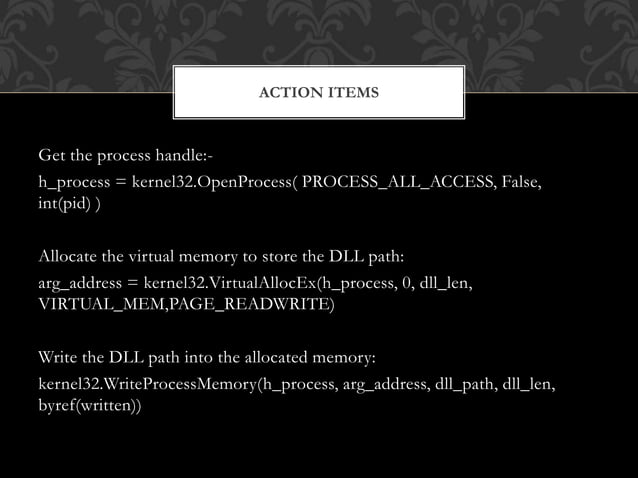 DLL Injection | PPTX