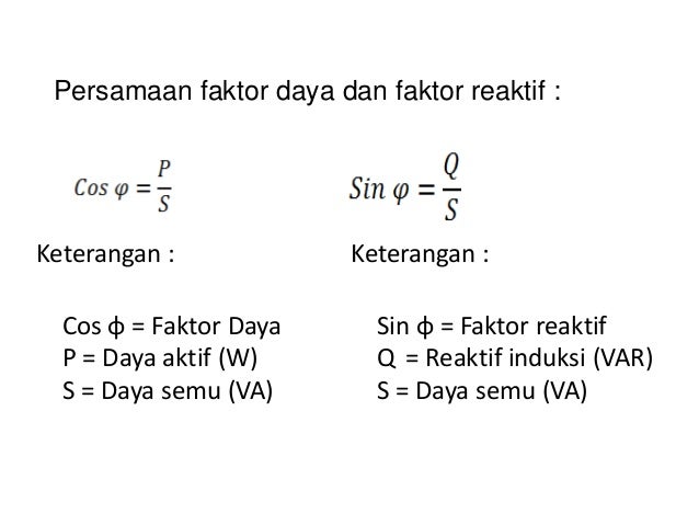 6 faktor daya