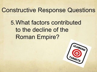 6 fall of rome | PPTX