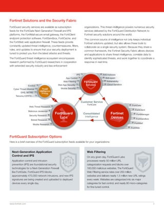 Brochure-FortiGuard-Security-Services | PDF