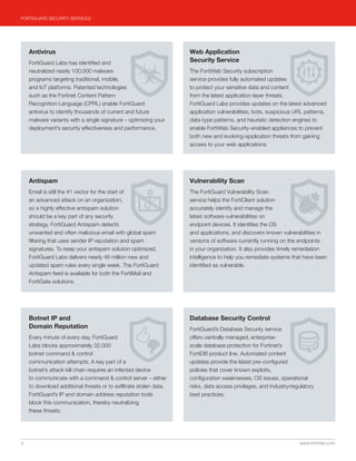 Brochure-FortiGuard-Security-Services | PDF