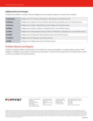 Brochure-FortiGuard-Security-Services | PDF