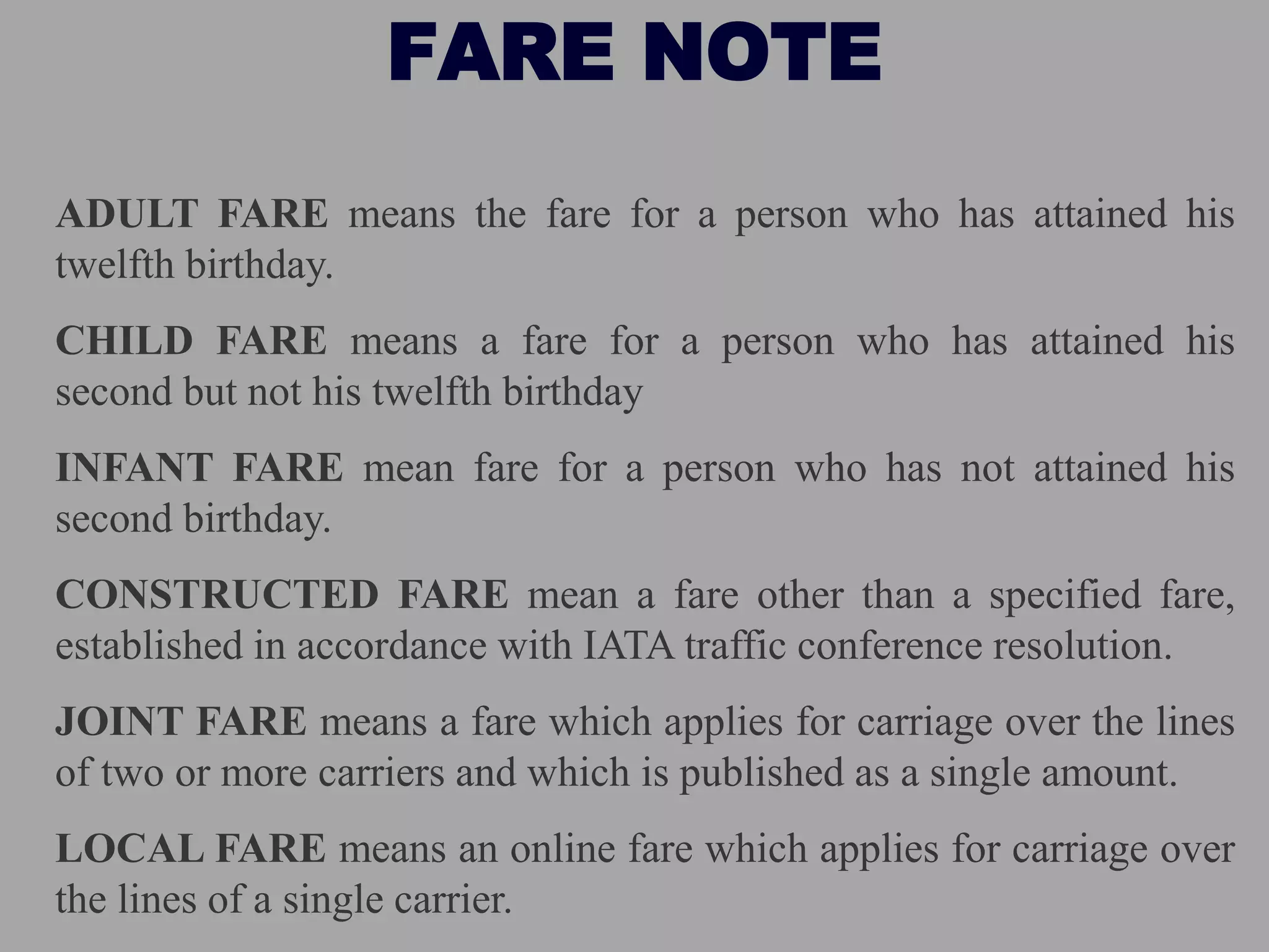 Aviation Basic ( Res & Ticketing ) | PPSX