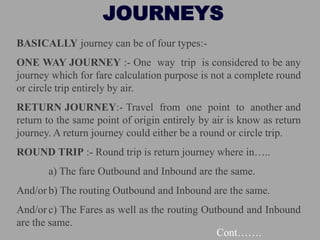 Aviation Basic ( Res & Ticketing ) | PPSX