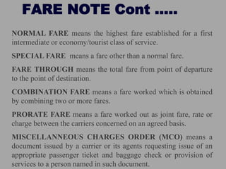 Aviation Basic ( Res & Ticketing ) | PPSX