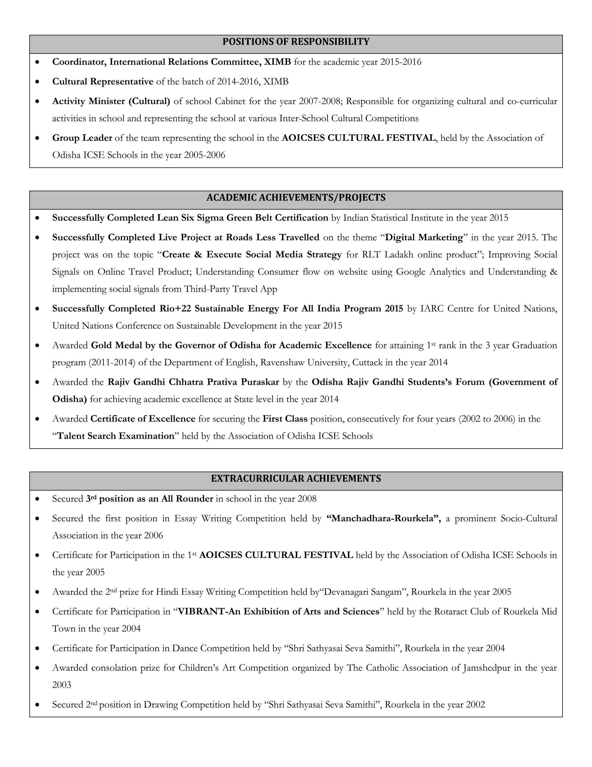 Kasturi Nayak_Resume | PDF