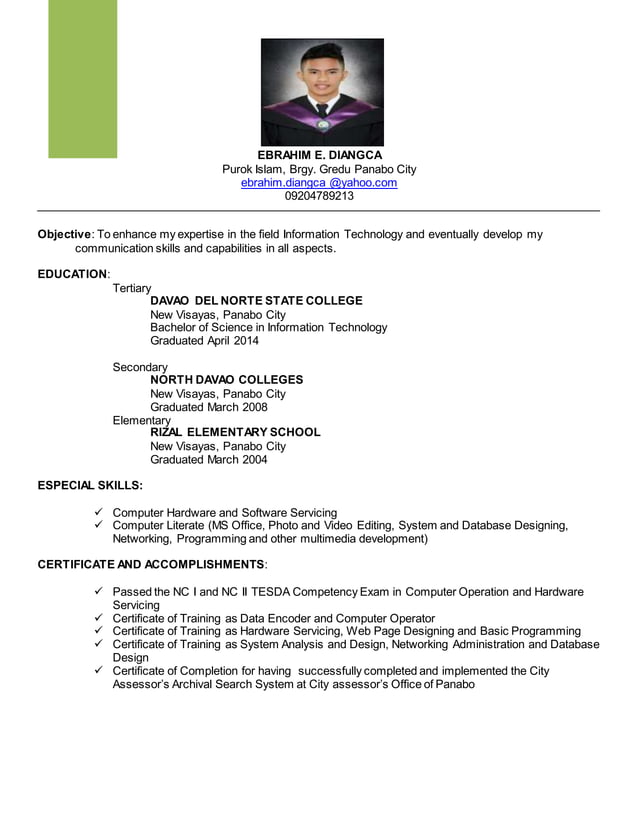 EBRAHIM RESUME | PDF