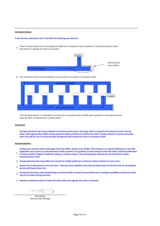 Axial Thrust Failure investigation | PDF