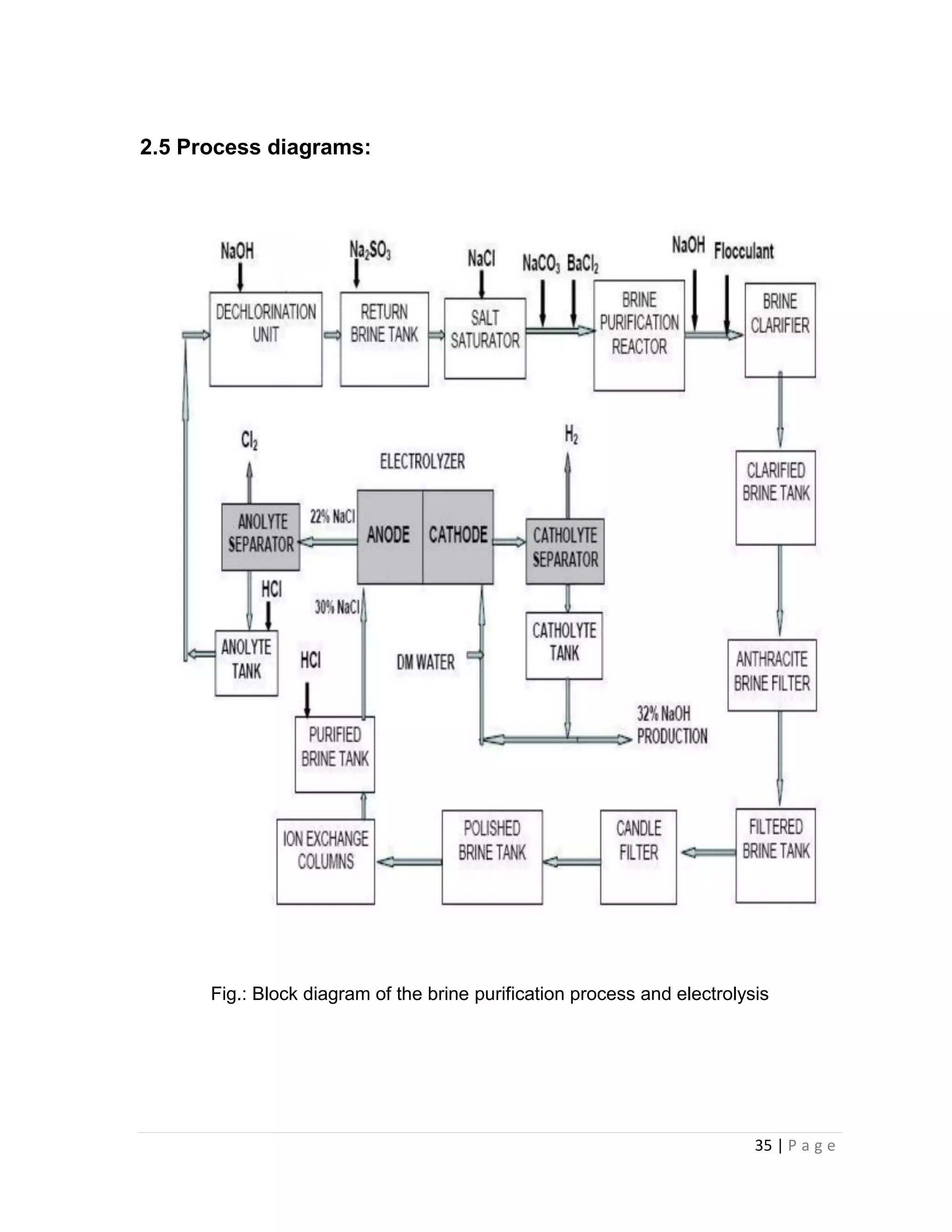 Project paper on Chlor-Alkali process | PDF