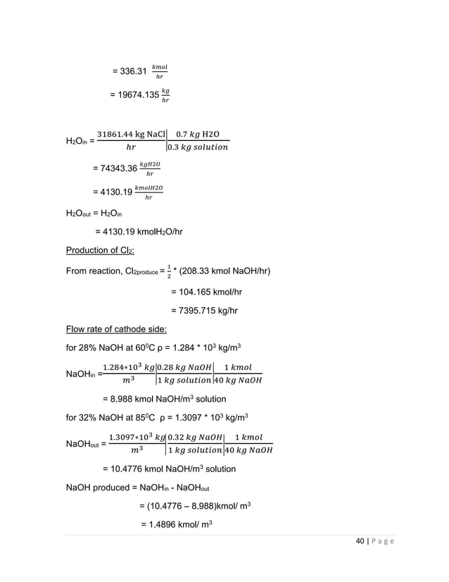 Project paper on Chlor-Alkali process | PDF