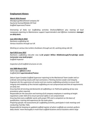 PAUL CLARKE-CV-02-SCAFFOLD SUPERINTENDENT-TRAINER | PDF