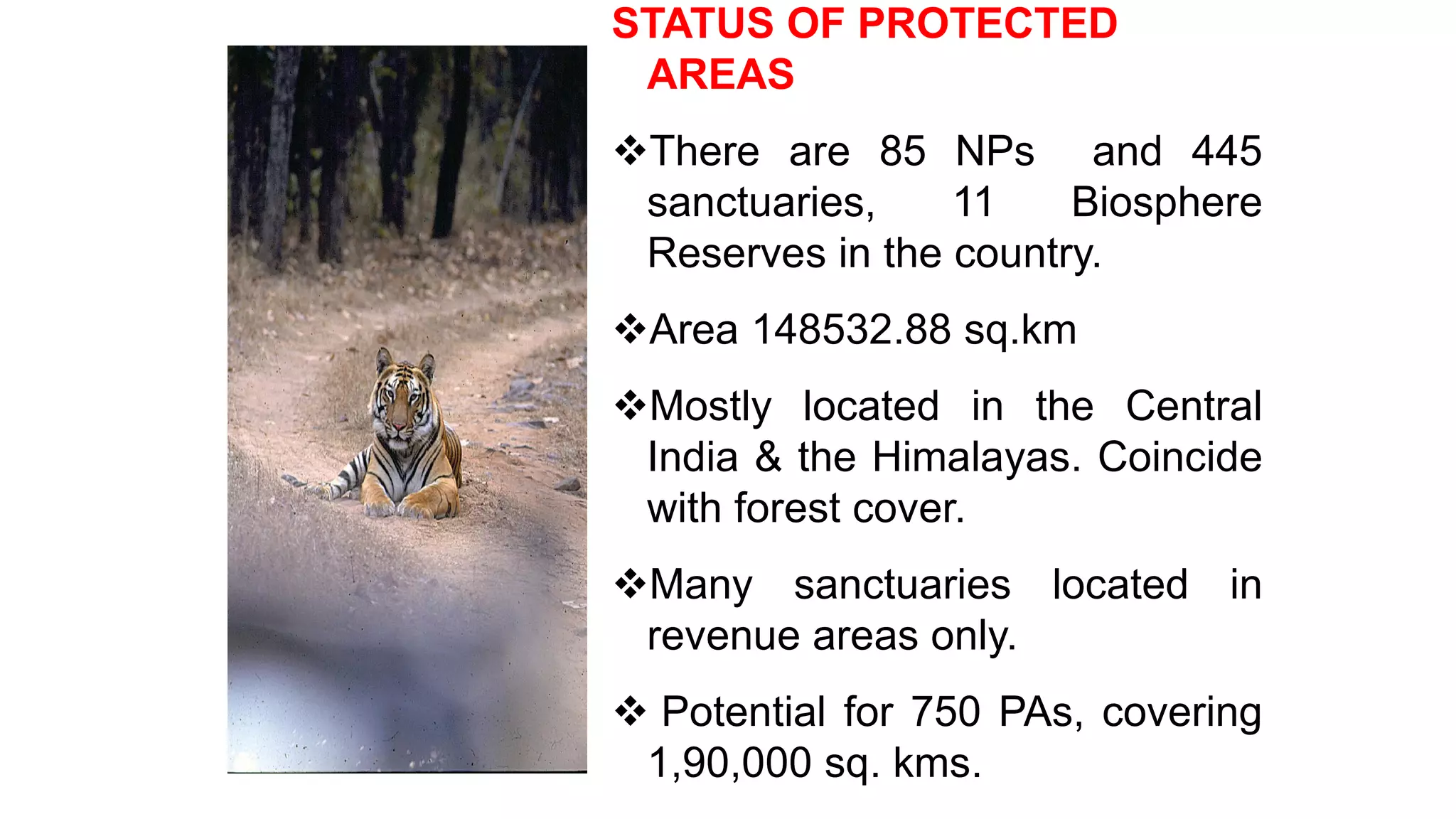 6. THE FOREST (CONSERVATION) MAPS, BIODIVERSITY INDEXING, WILDLIFE ...