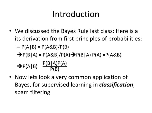 Naïve bayes | PPTX