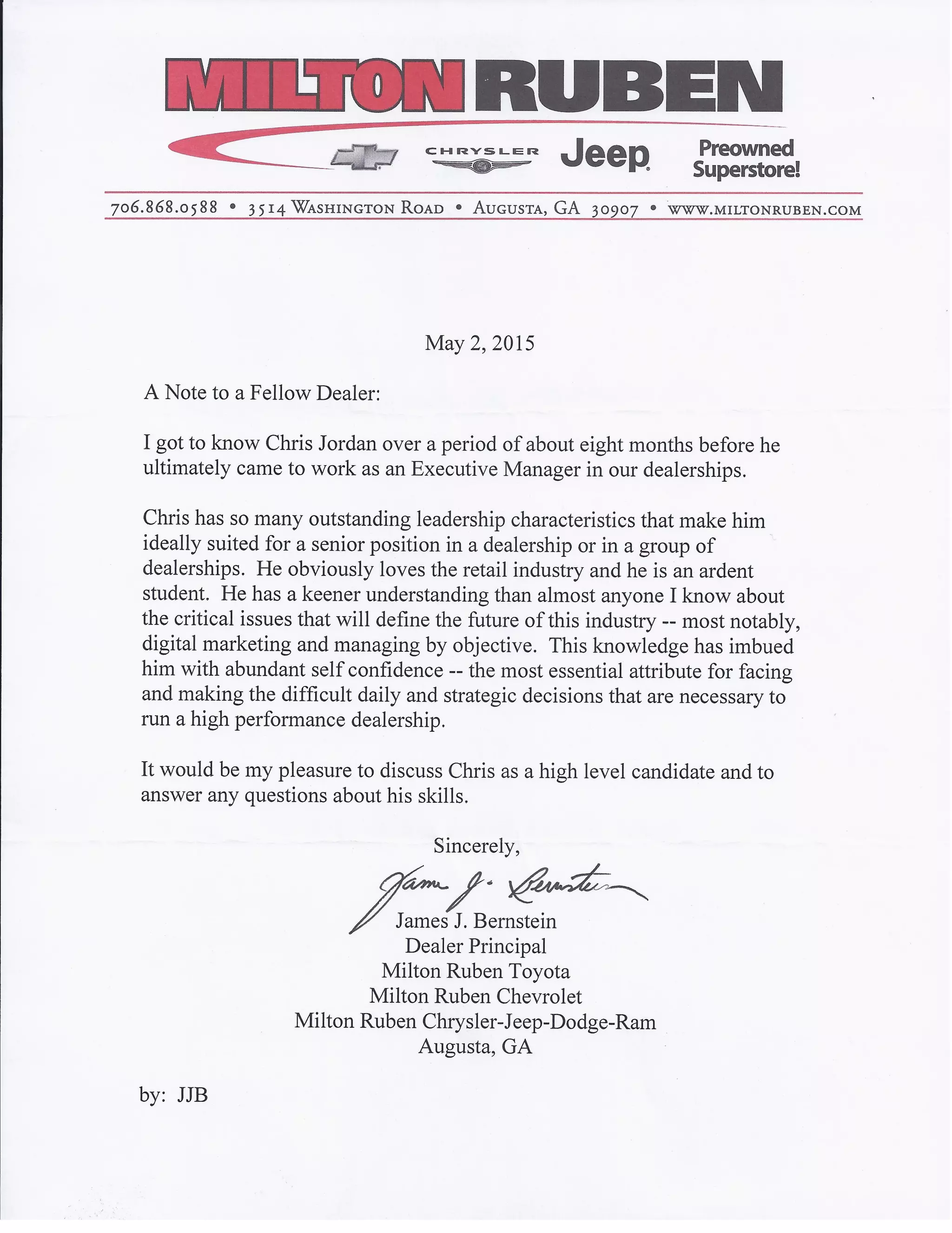 MR Letter of Recommendation | PDF