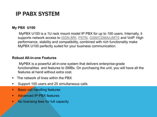 IP PBX Solution | PPTX