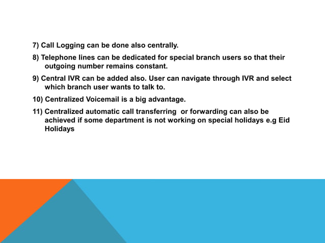 IP PBX Solution | PPTX | Computer Networking | Computing
