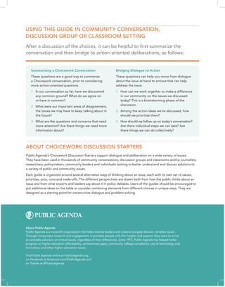 PA_OpportunityForAll_Choicework_LFI_FINAL | PDF | College Planning ...