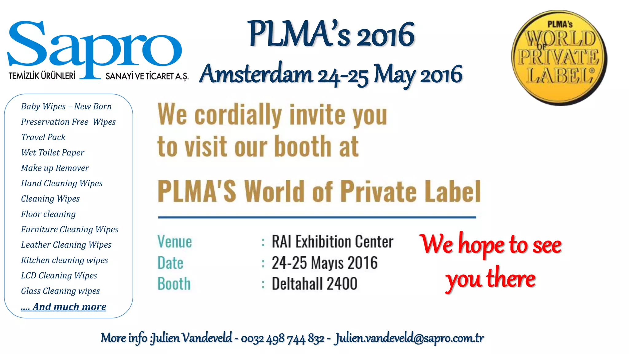 PLMA’s 2016 | PPT