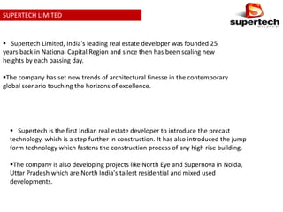 SUPERNOVA-AN+ULTRA+LUXURY+PROJECT | PPT