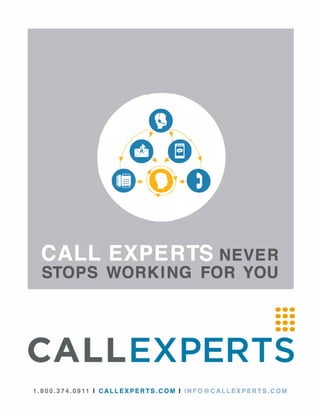 CallExperts Information A.PDF | IT and Internet Support | Internet