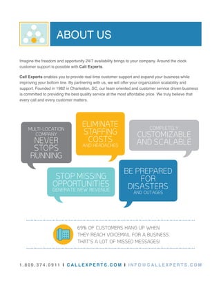 CallExperts Information A.PDF | IT and Internet Support | Internet