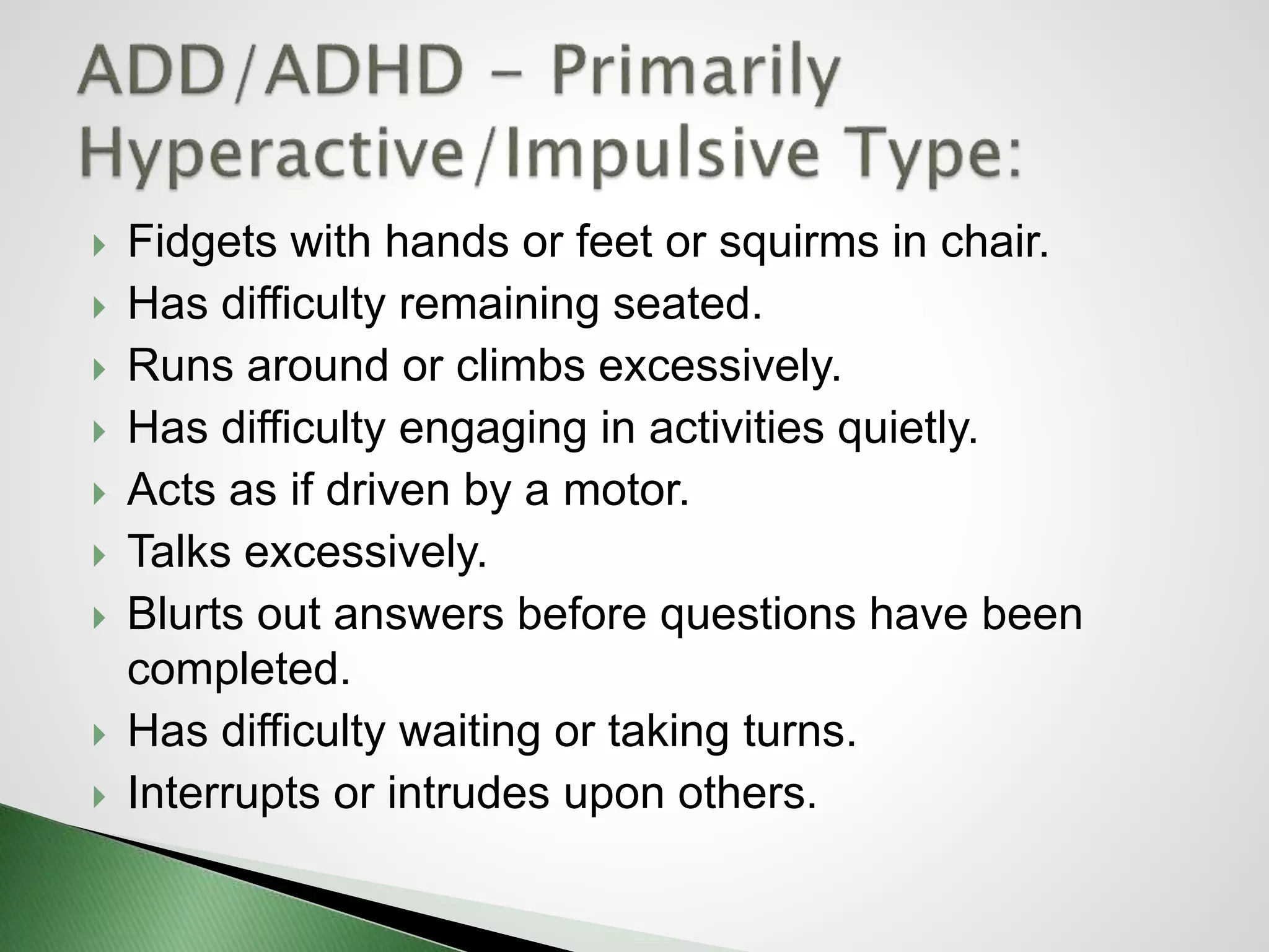 ADHD presentation2 | PPT