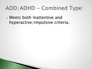 ADHD presentation2 | PPT