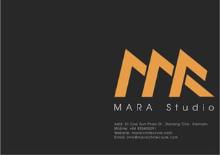 MARA - Design Development Portfolio | PPT