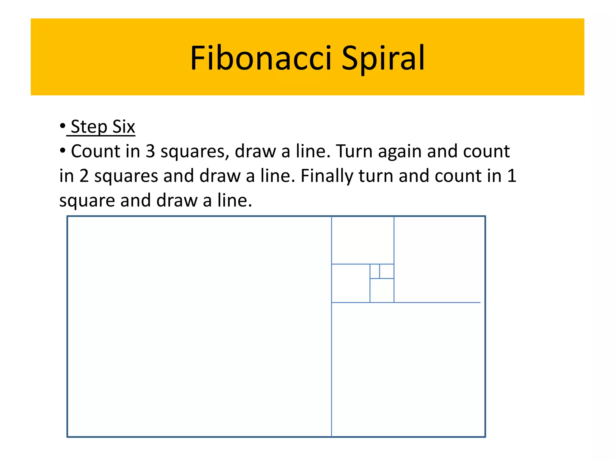 6) fibonacci spiral | PPTX