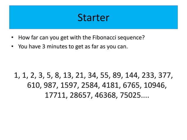 6) fibonacci spiral | PPTX | Drawing and Sketching | Arts and Crafts