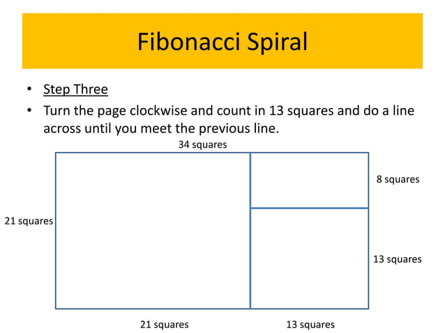 6) fibonacci spiral | PPTX | Drawing and Sketching | Arts and Crafts