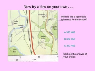 6 figure grid references | PPT