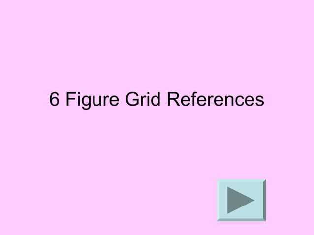 6 figure grid references | PPT | Geography | Science