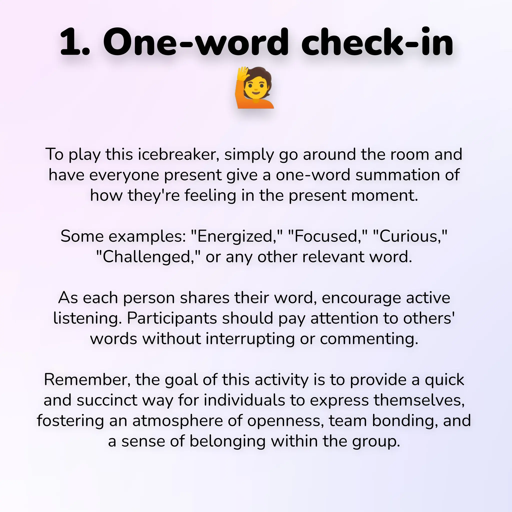 6 Five-Minute Team Building Activities for Instant Bonding | PDF