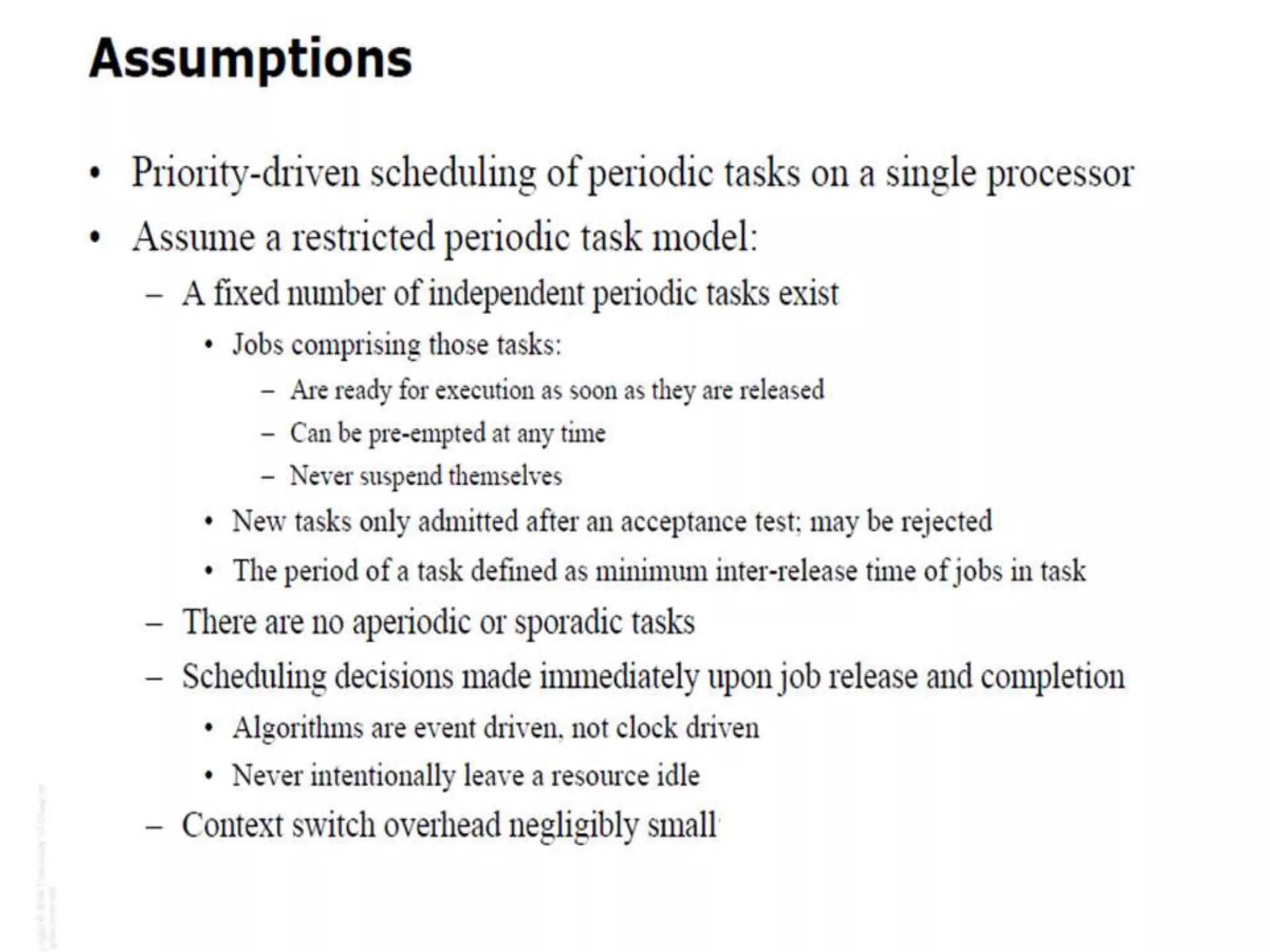 Priority driven scheduling of periodic tasks | PPTX