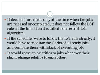 Priority driven scheduling of periodic tasks | PPTX