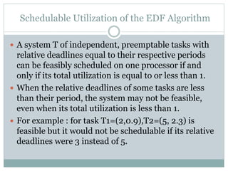 Priority driven scheduling of periodic tasks | PPTX