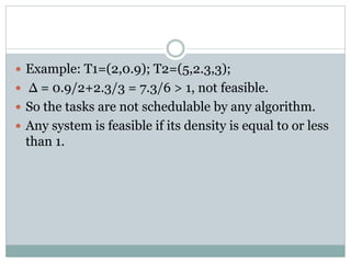 Priority driven scheduling of periodic tasks | PPTX