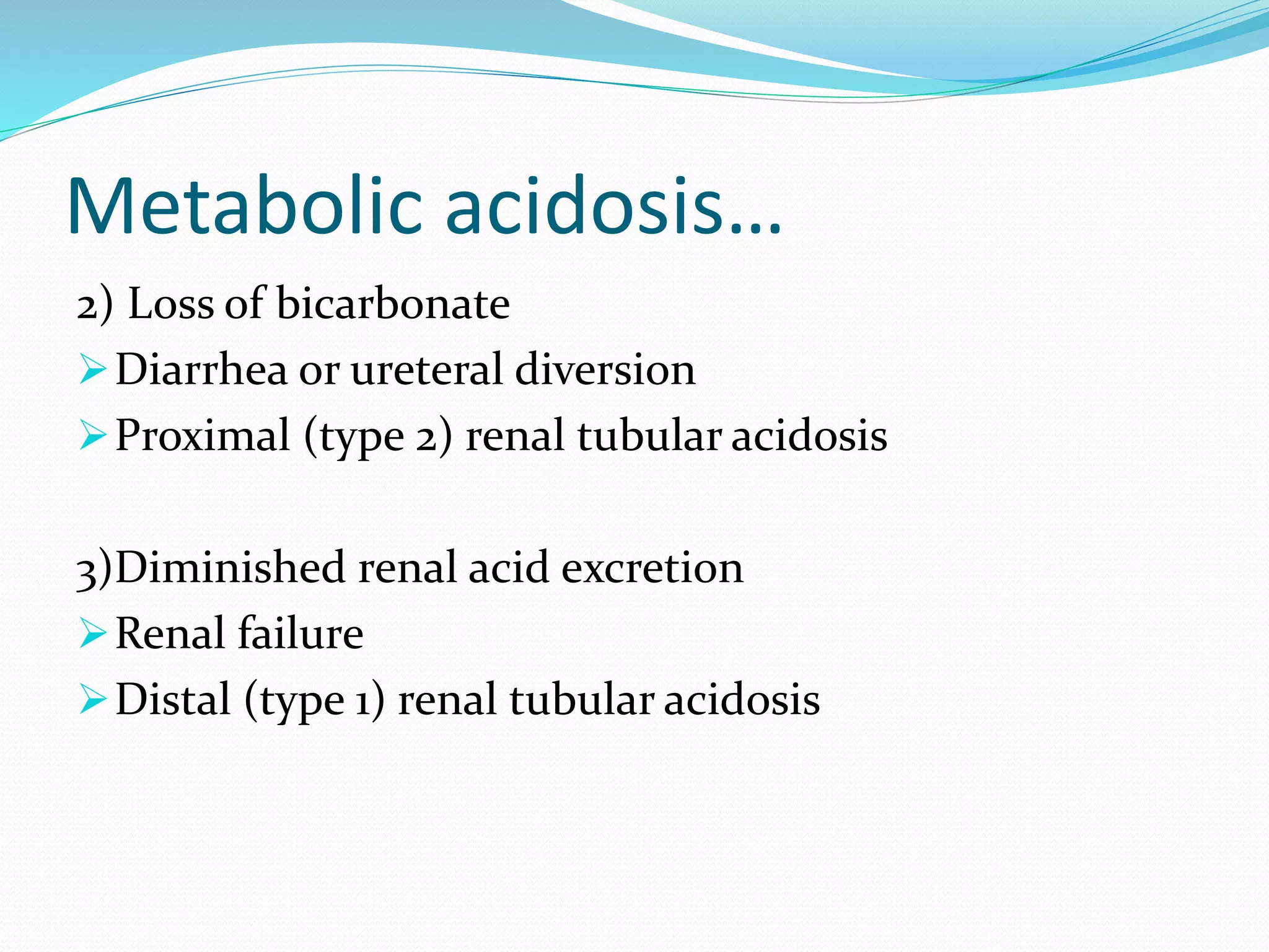 6 fluid and electrolyte abnormalities | PPTX