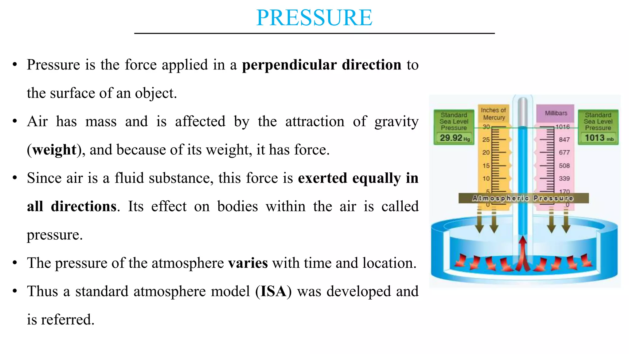 Pressure Altitude | Flight Mechanics | GATE Aerospace | PPTX
