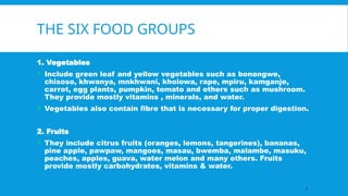 6 FOOD GROUPS & FUNCTIONS IN THE BODY.pptx
