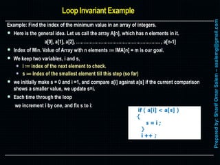 #6 formal methods – loop proof using induction method | PPTX