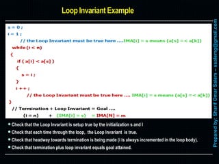 #6 formal methods – loop proof using induction method | PPTX